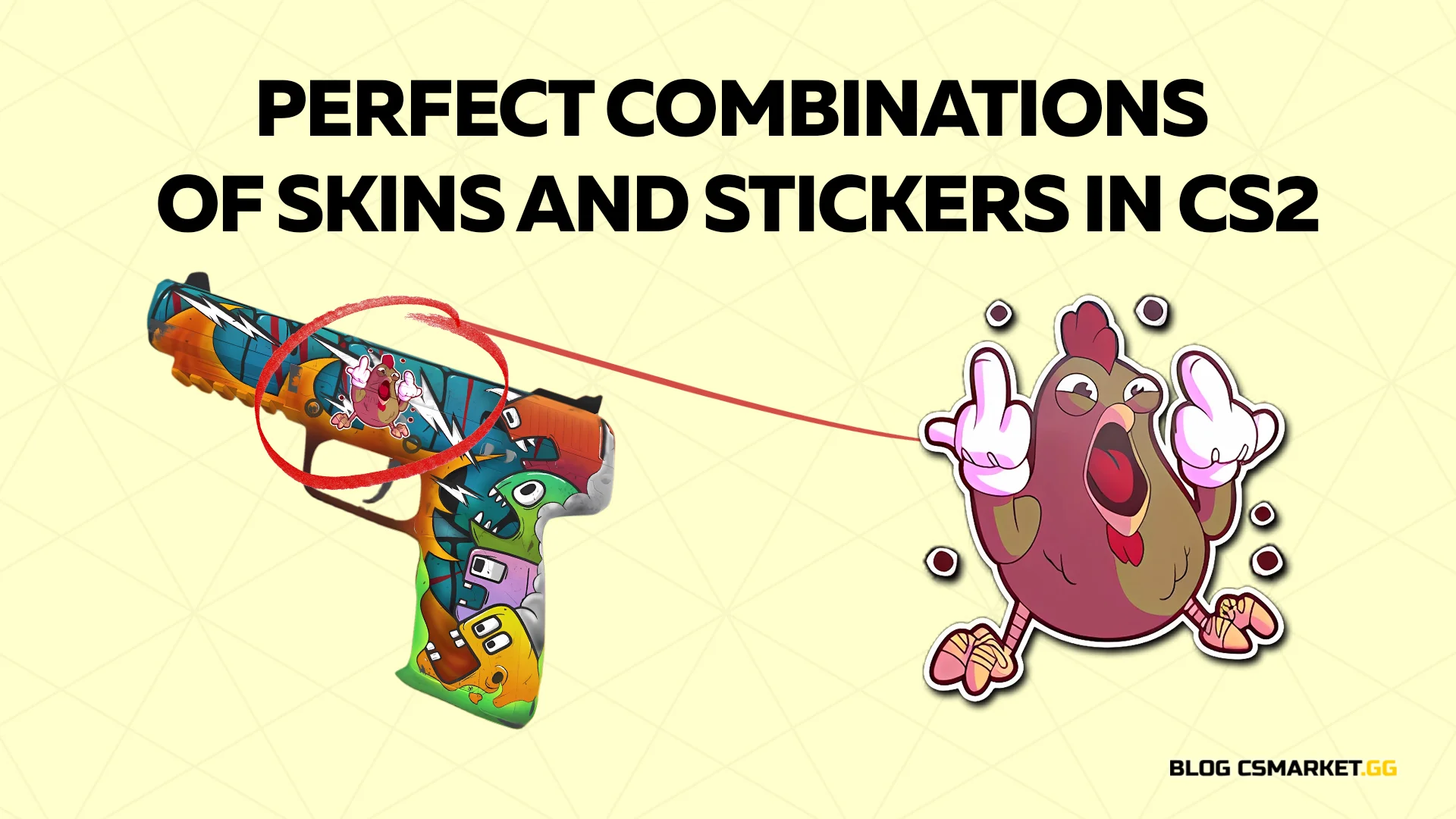These combinations of CS2 skins and stickers can change the game ...