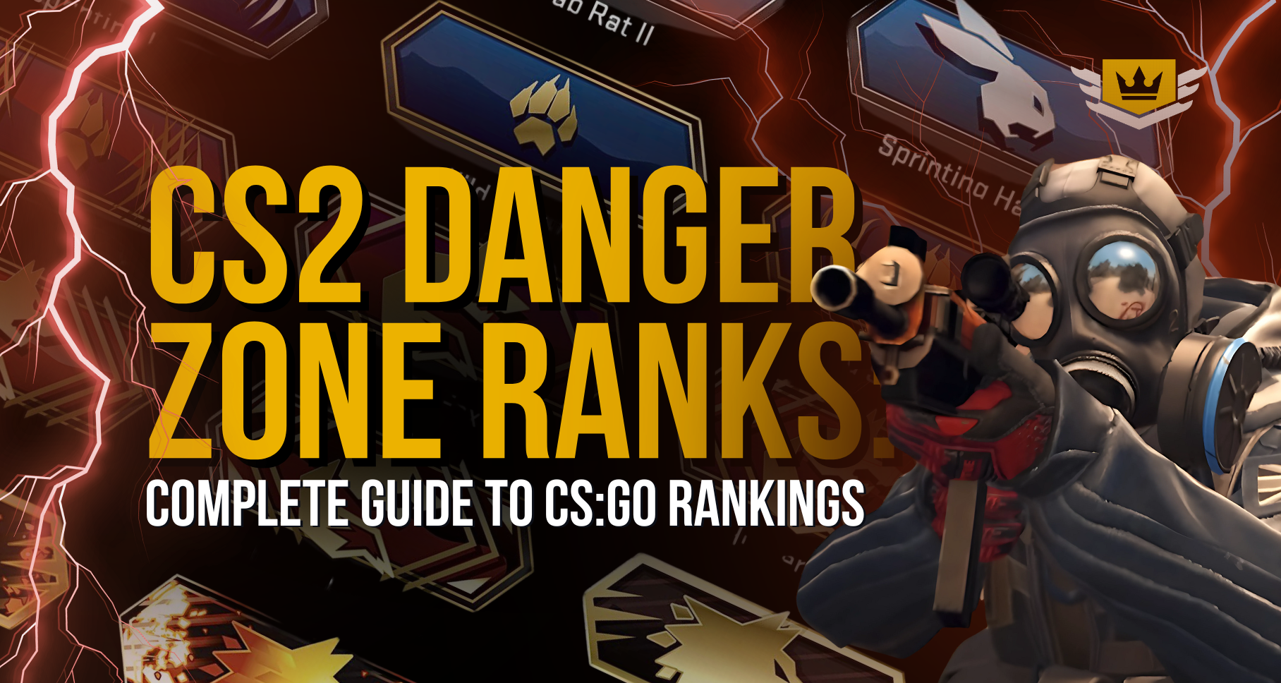 CS2 Danger Zone Ranks: Complete Guide to CSGO Rankings