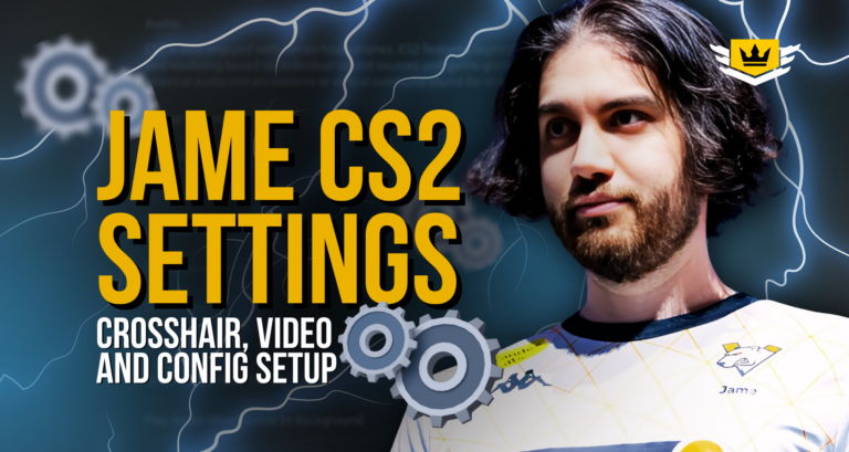 Jame CS2 Settings: Crosshair, Video, and Config Setup