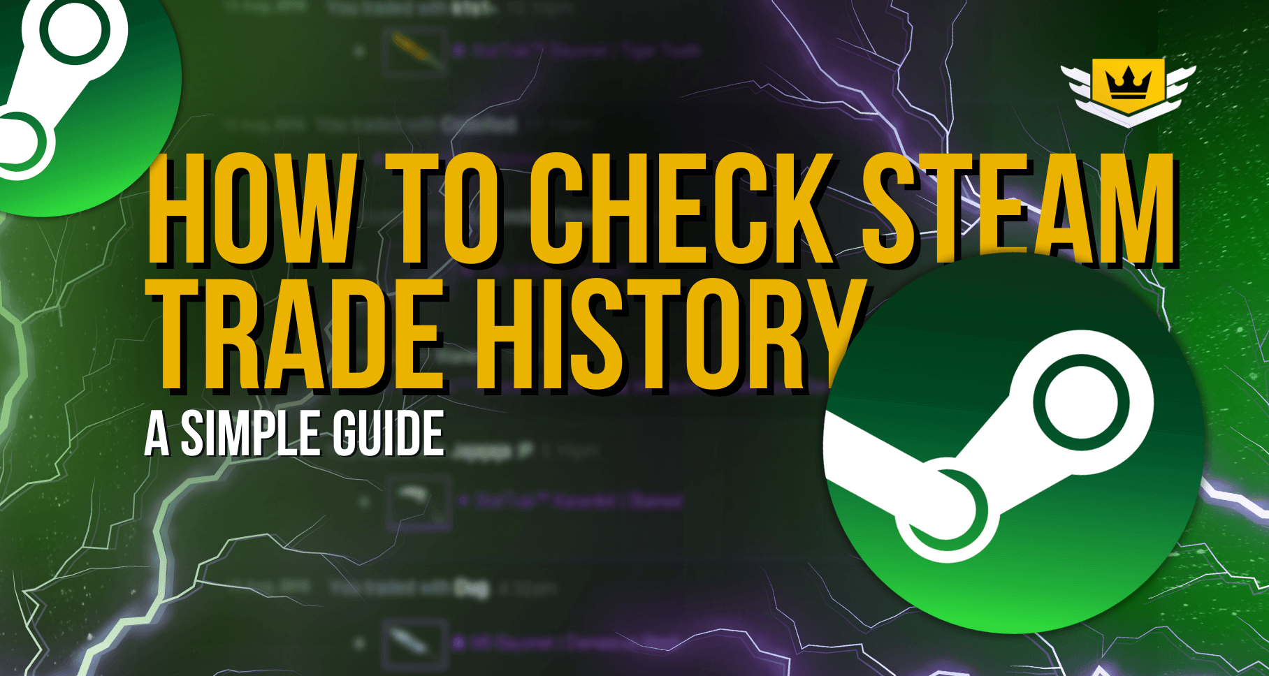 How to Check Steam Trade History: A Simple Guide